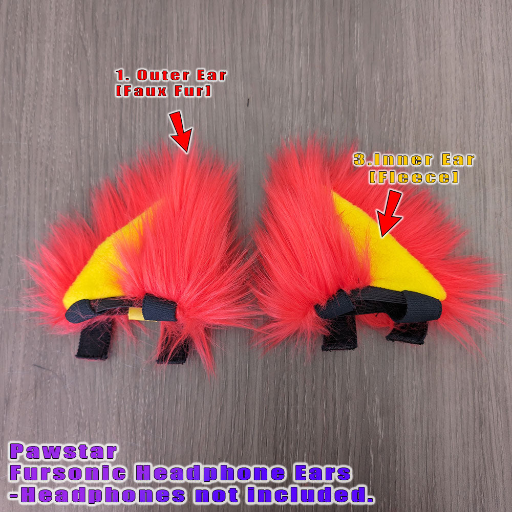 Color-Swap Fursonic Mew Headphone Ear Sleeves [Sleeves ONLY] – Pawstar