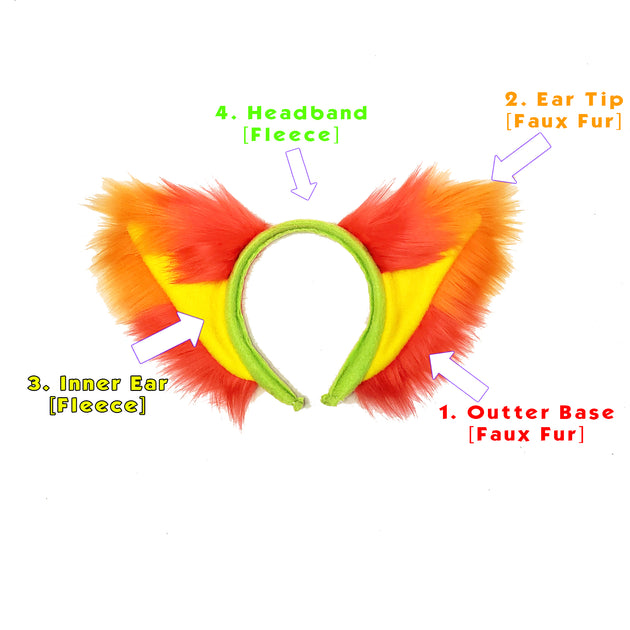 Color-Swap Ears by Pawstar